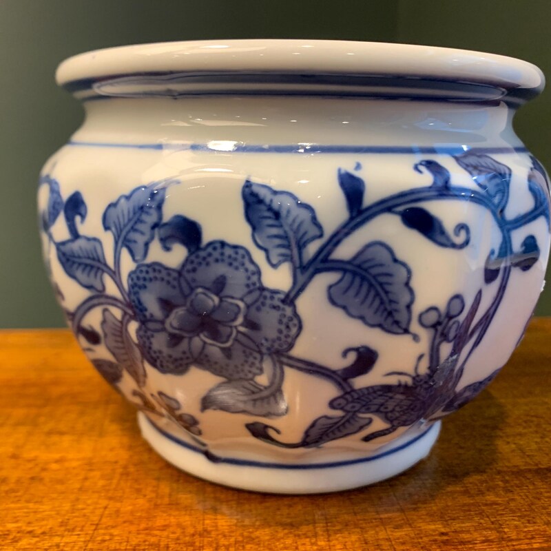 Delft Blue Planter - Etsy