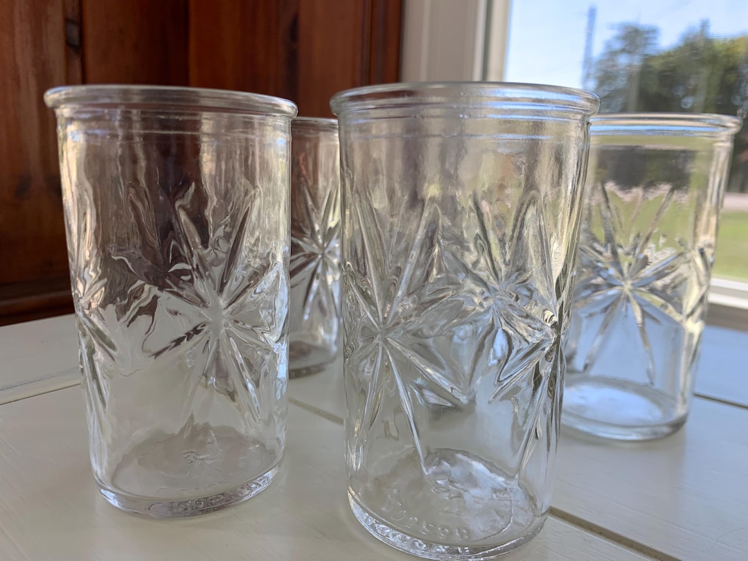 Anchor Hocking Glass Jam/jelly Jars, Glasses - Etsy