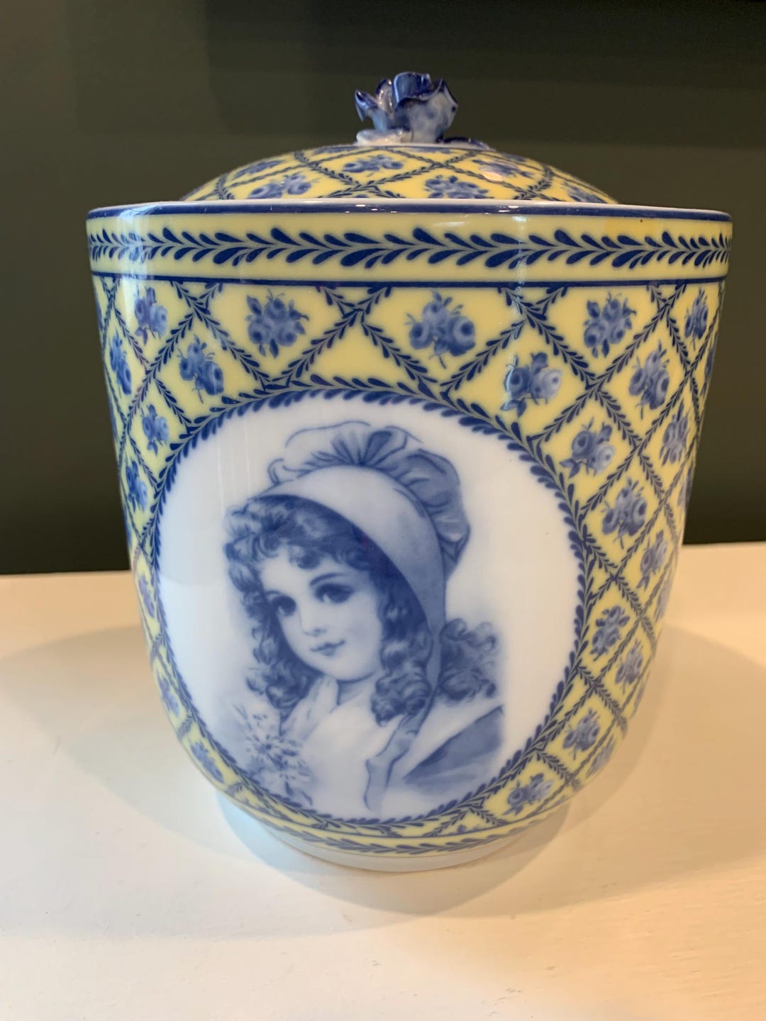 Victorian Style Cannister *RARE Find! - Etsy