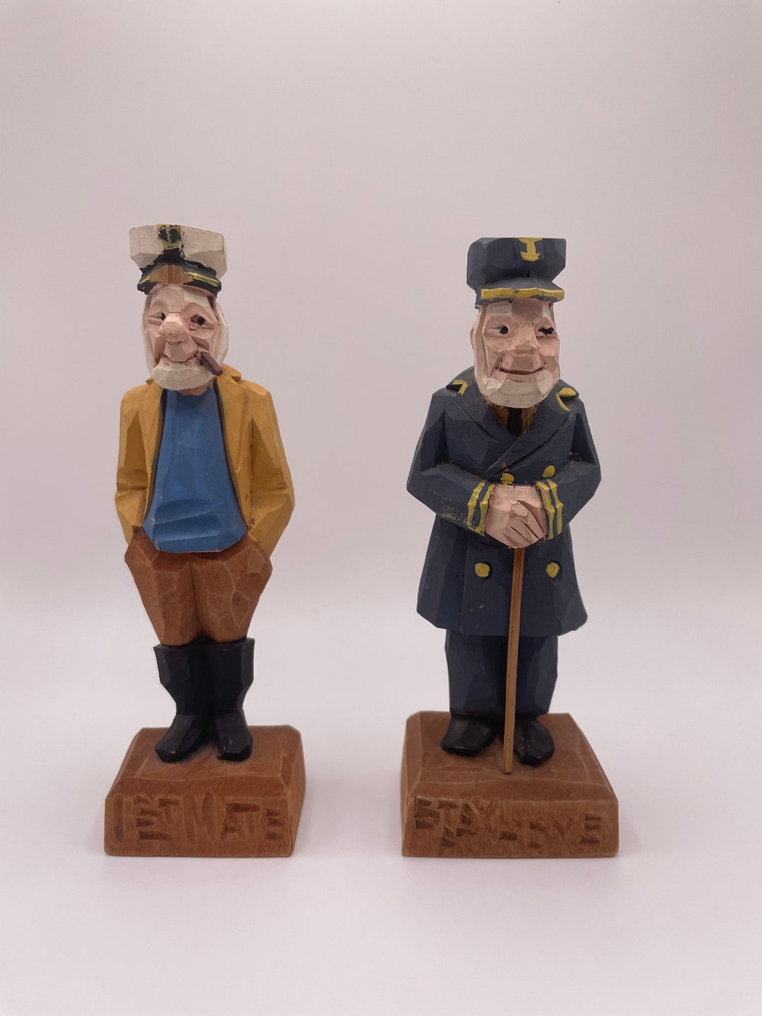 Fisherman and Captain, Charles Hannah - Etsy