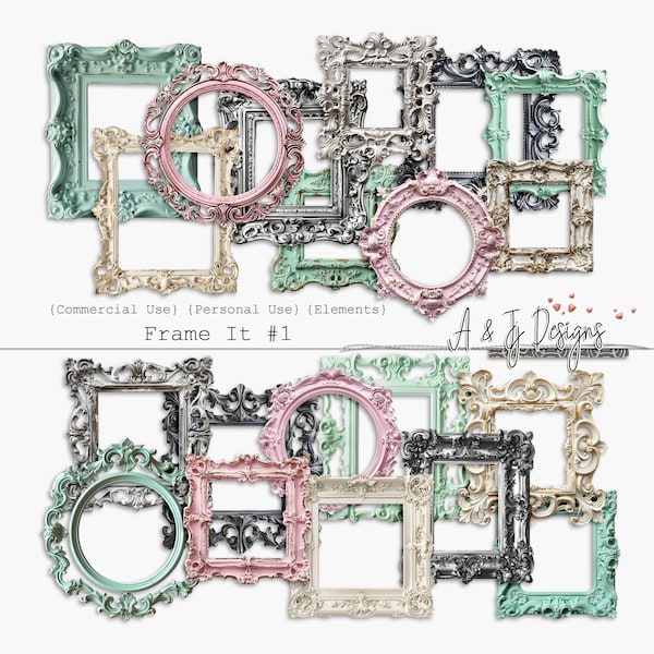 Scrapbook Frame - Etsy