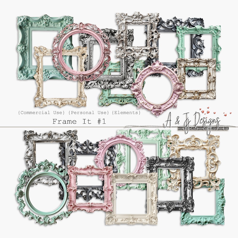 Scrapbook Frame - Etsy