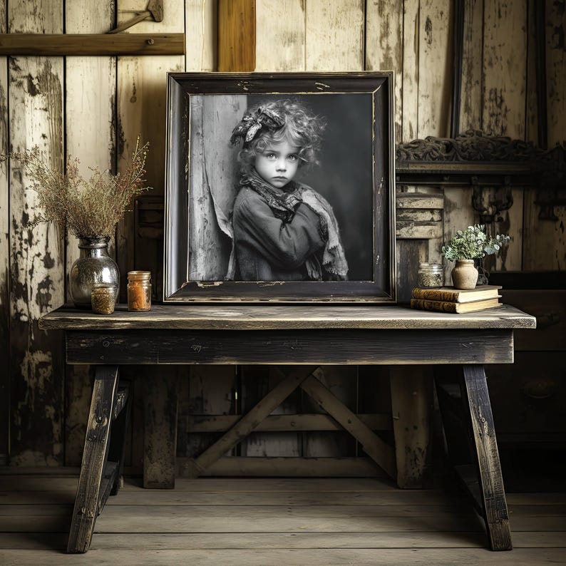 Tintype Keepsakes – Mended in Silence | Vintage Child Portrait Papers ...