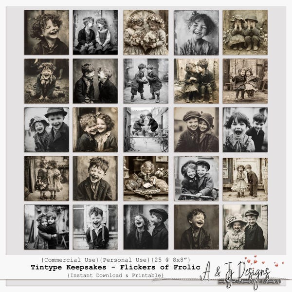 Tintype With Child - Etsy