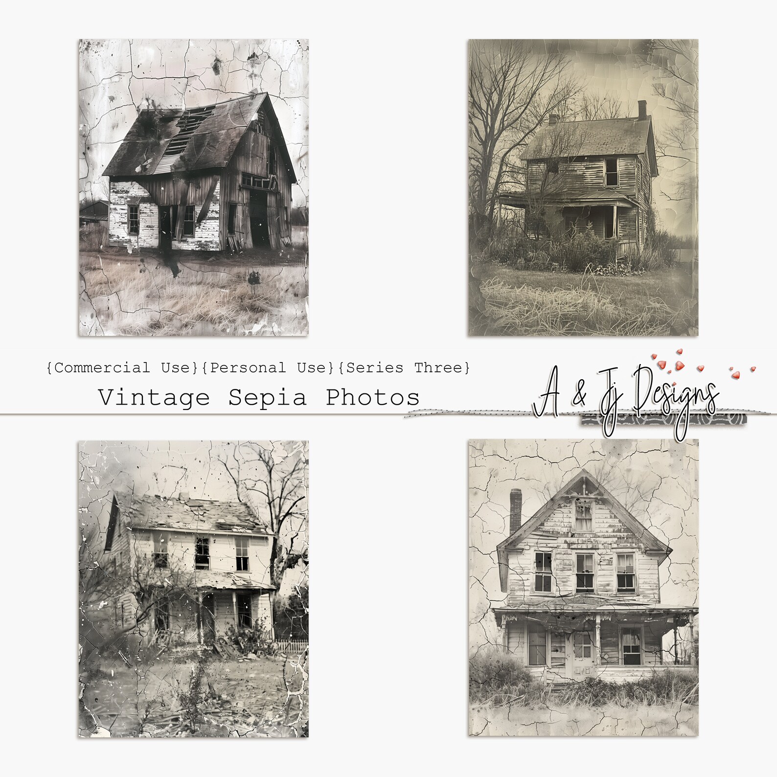 Vintage Sepia Photos Series Three, CU, Printable, Ephemera, JPG Format ...