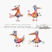 Watercolour Quirky Birds, Clipart, CU, Printables, Junk Journals, Mixed ...