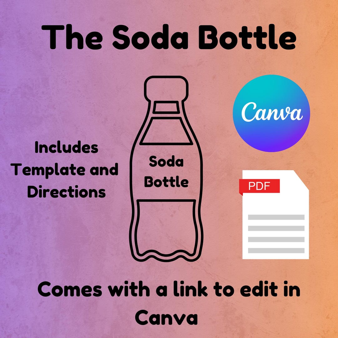 Manage Stress & Trauma - the Soda Bottle: Therapy Coping Tool to Help ...