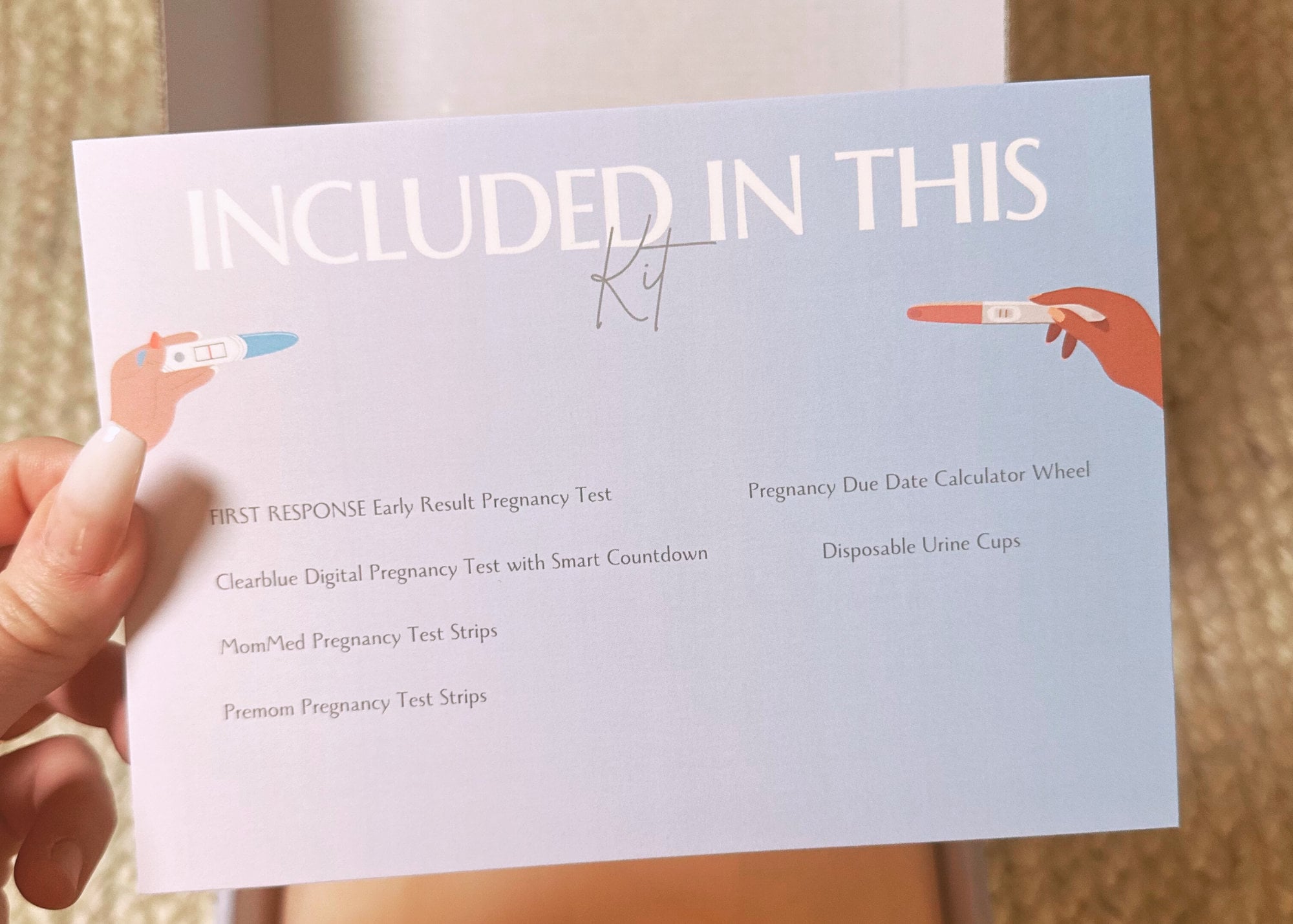 Pregnancy Test Variety Pack - Etsy