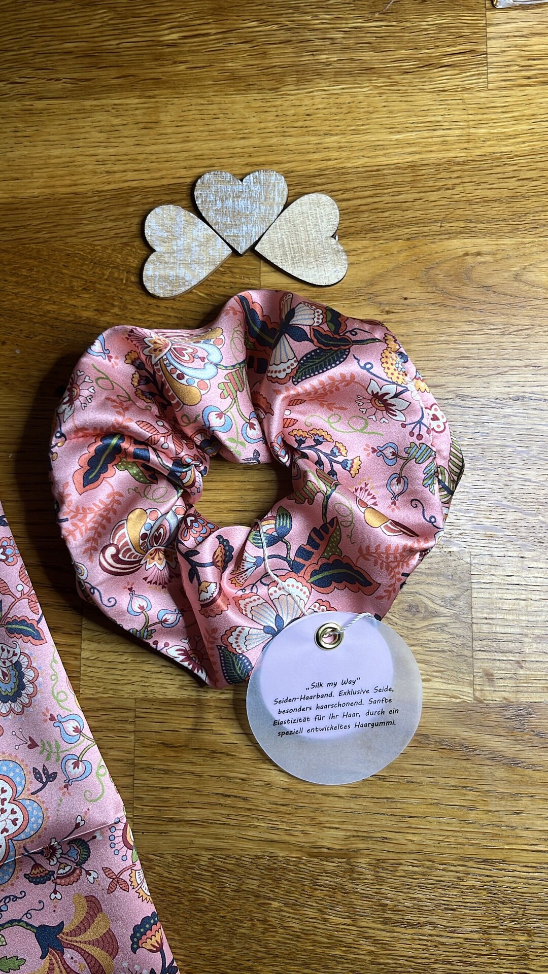 Scrunchie Made From Exclusive Designer Silk From Liberty of London ...