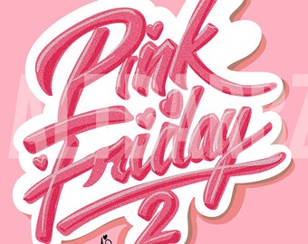 Big Difference, Pink Friday 2, Nicki Minaj, for the Barbz, Digital Art ...