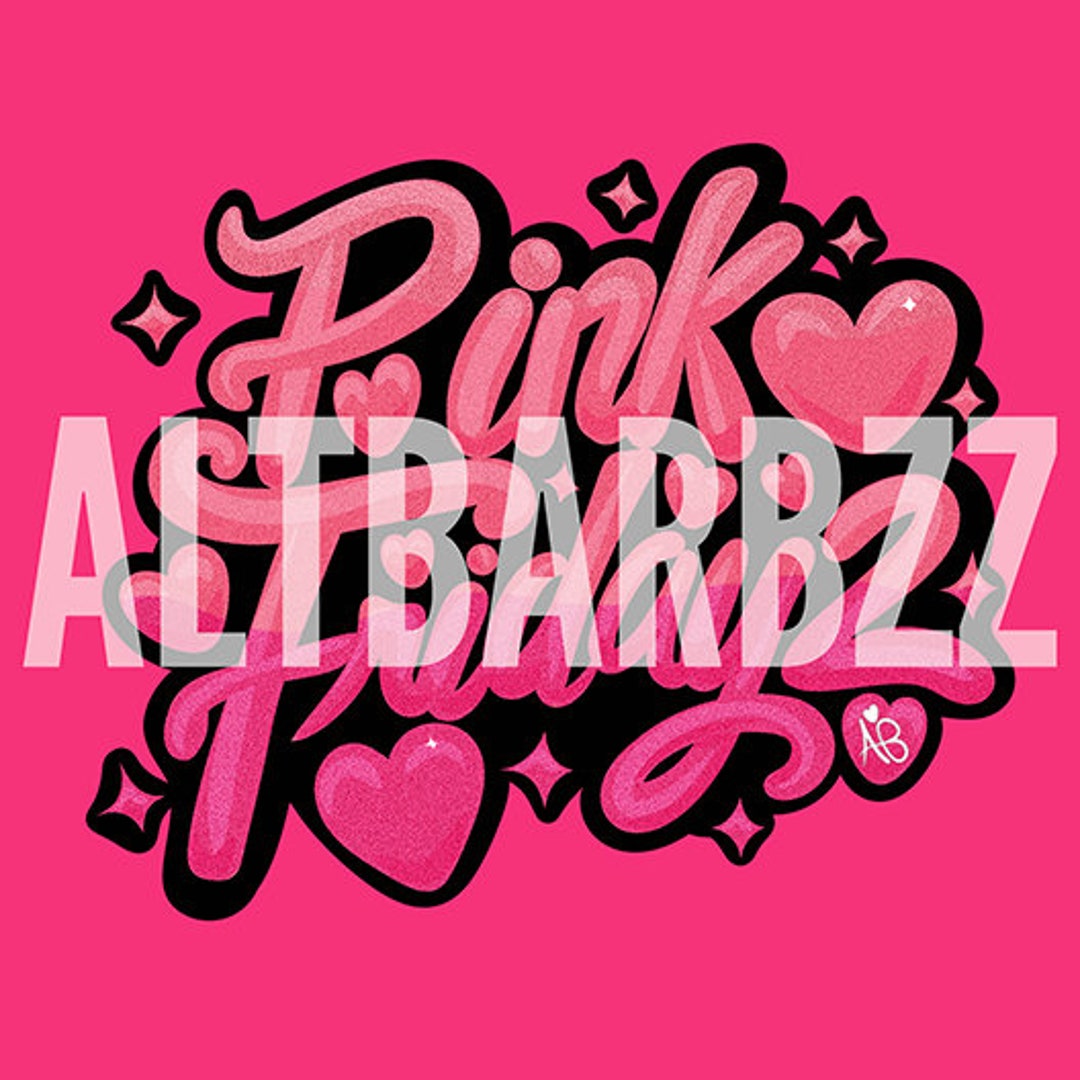 Pink Friday 2, for the Barbz, Digital Art, Sticker, Transparent ...