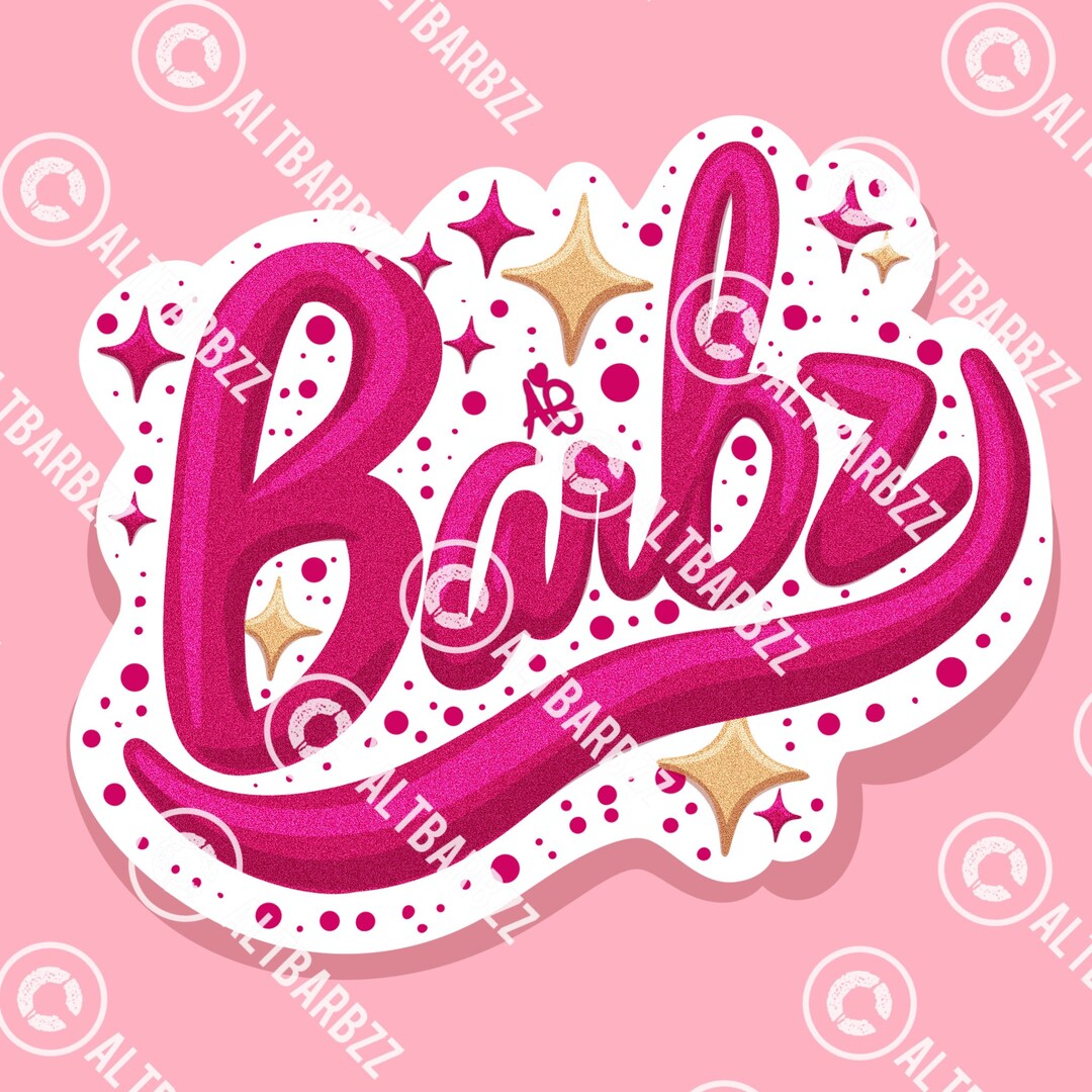 Barbz, Nicki Minaj, Sparkle, for the Barbz, Digital Art, Sticker, Pink ...