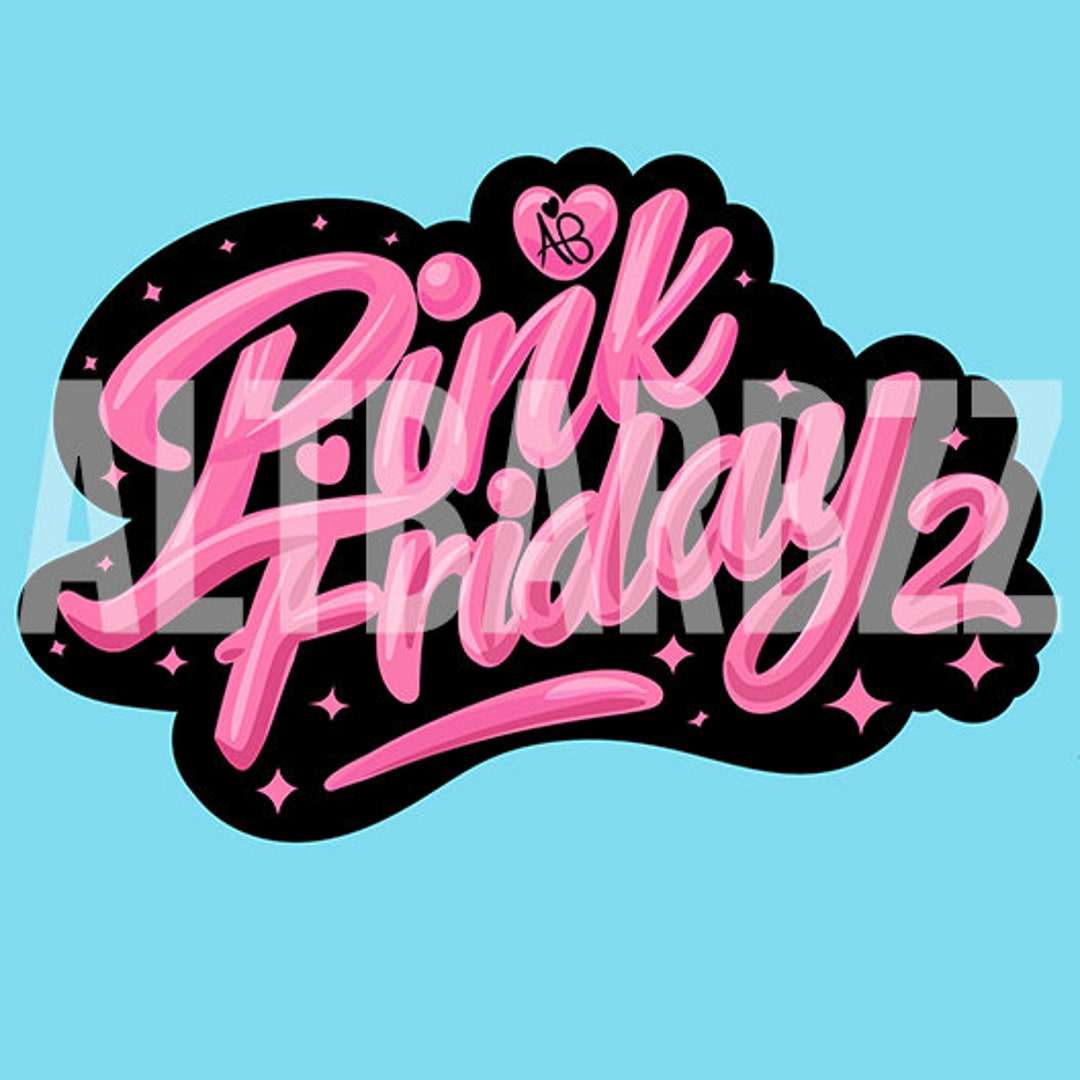 Pink Friday 2, Nicki Minaj, for the Barbz, Digital Art, Sticker, Sky ...