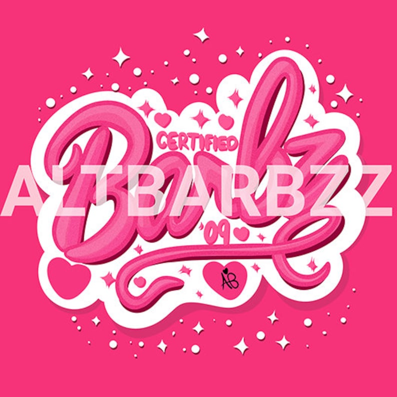 Certified Barbz, Nicki Minaj, Sparkle, for the Barbz, Digital Art ...