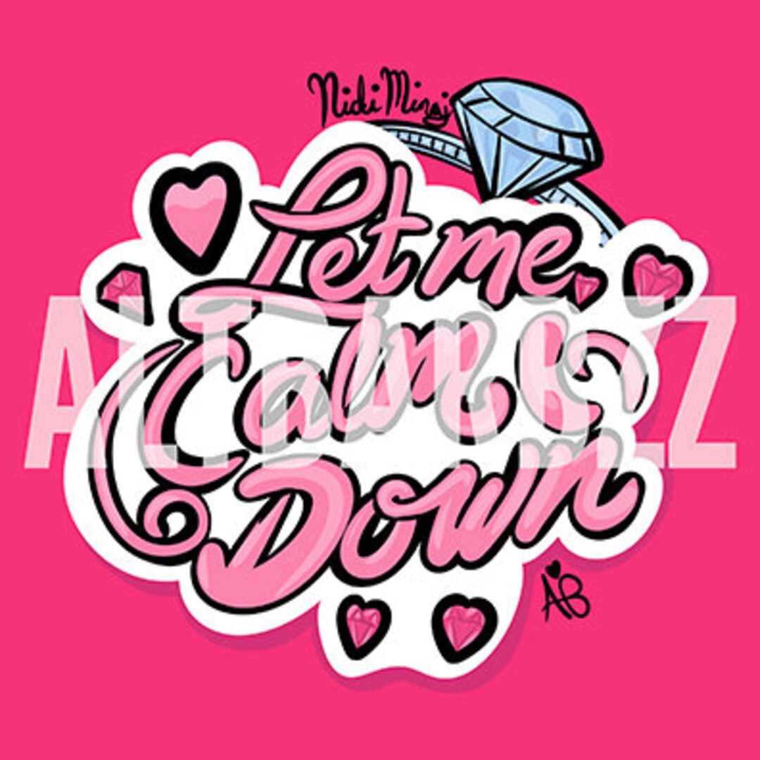 Let Me Calm Down, Pink Friday 2, Nicki Minaj, Barbz, Digital Art ...