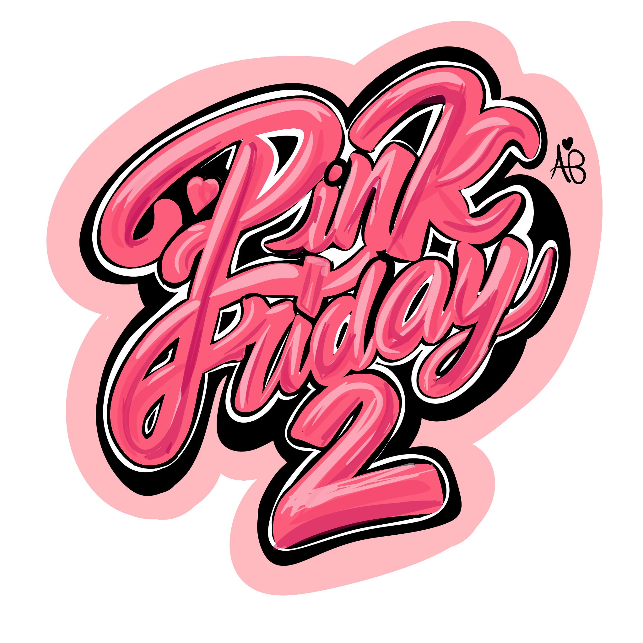 Pink Friday 2, for the Barbz, Digital Art, Sticker, Transparent ...