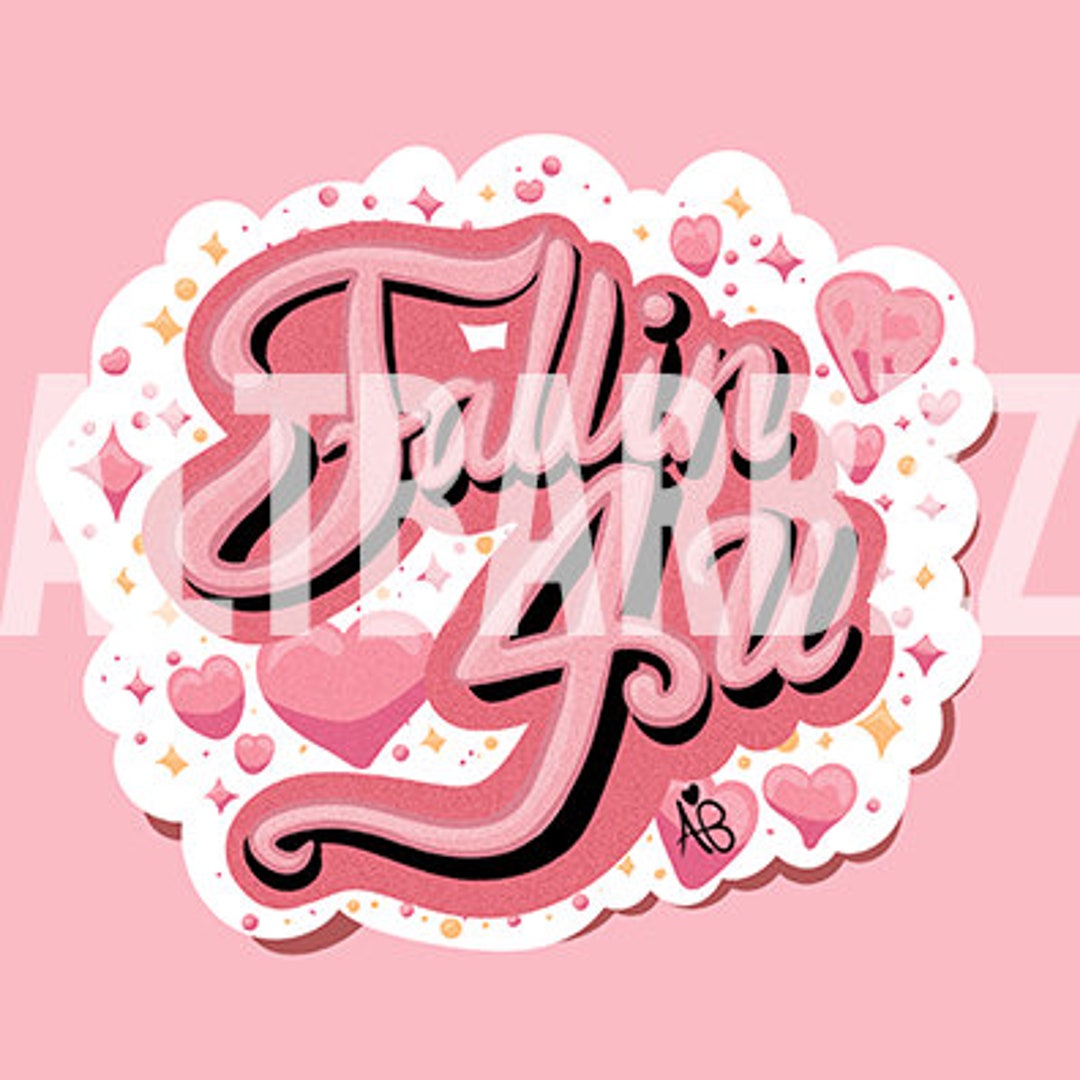 Fallin 4 U, Pink Friday 2, Sparkle, for the Barbz, Digital Art, Sticker ...