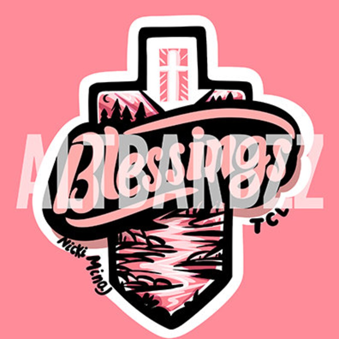 Blessings, Pink Friday 2, Nicki Minaj, Barbz, Digital Art, Sticker ...