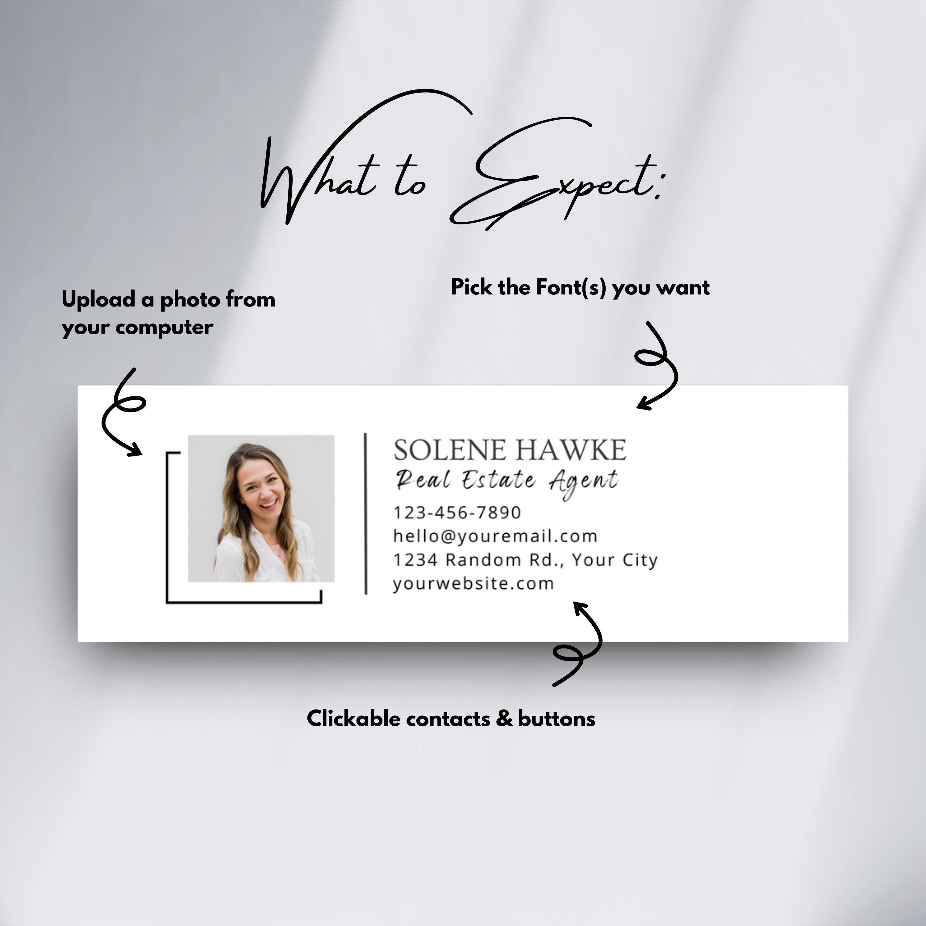 Digital Signature, Luxury Signature, Email Signature, Business ...
