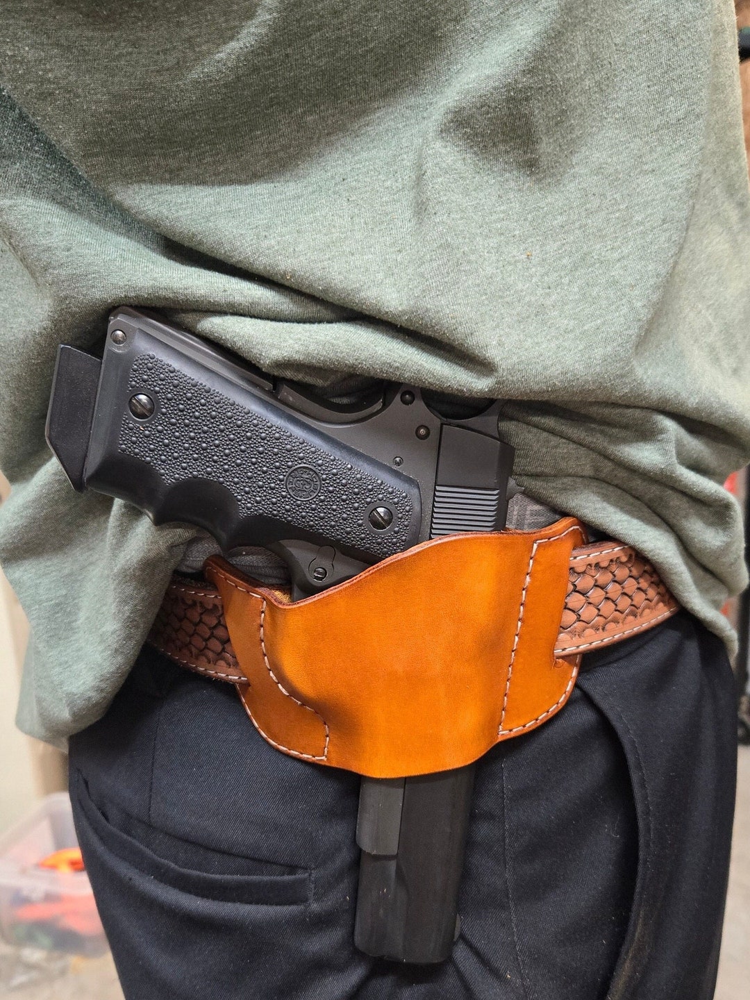 1911 Slip Through Minimalist Holster - Etsy