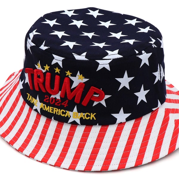 Trump Bucket Hats - Etsy