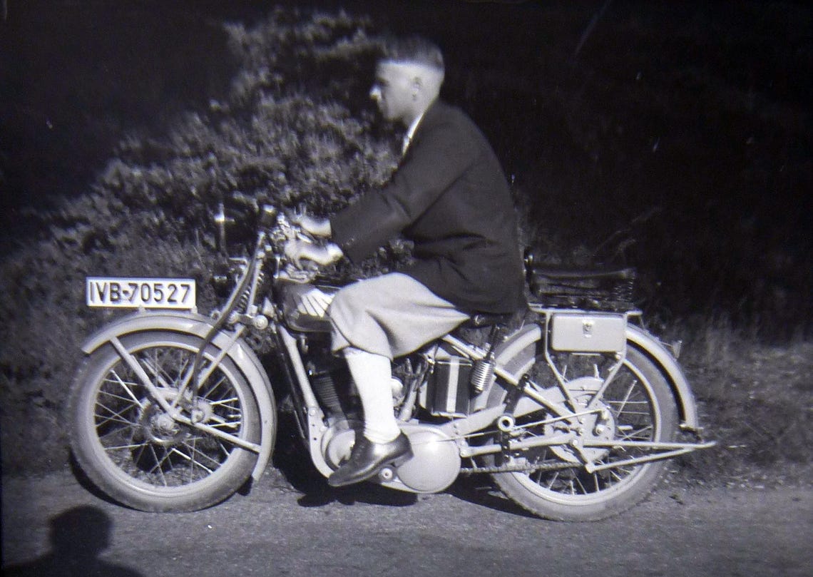Vintage Negative Motorcycle Triumph K Victoria - Etsy
