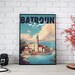 Batroun Posters | Lebanon Poster | Lebanese Art Print | Size A4 A3 ...