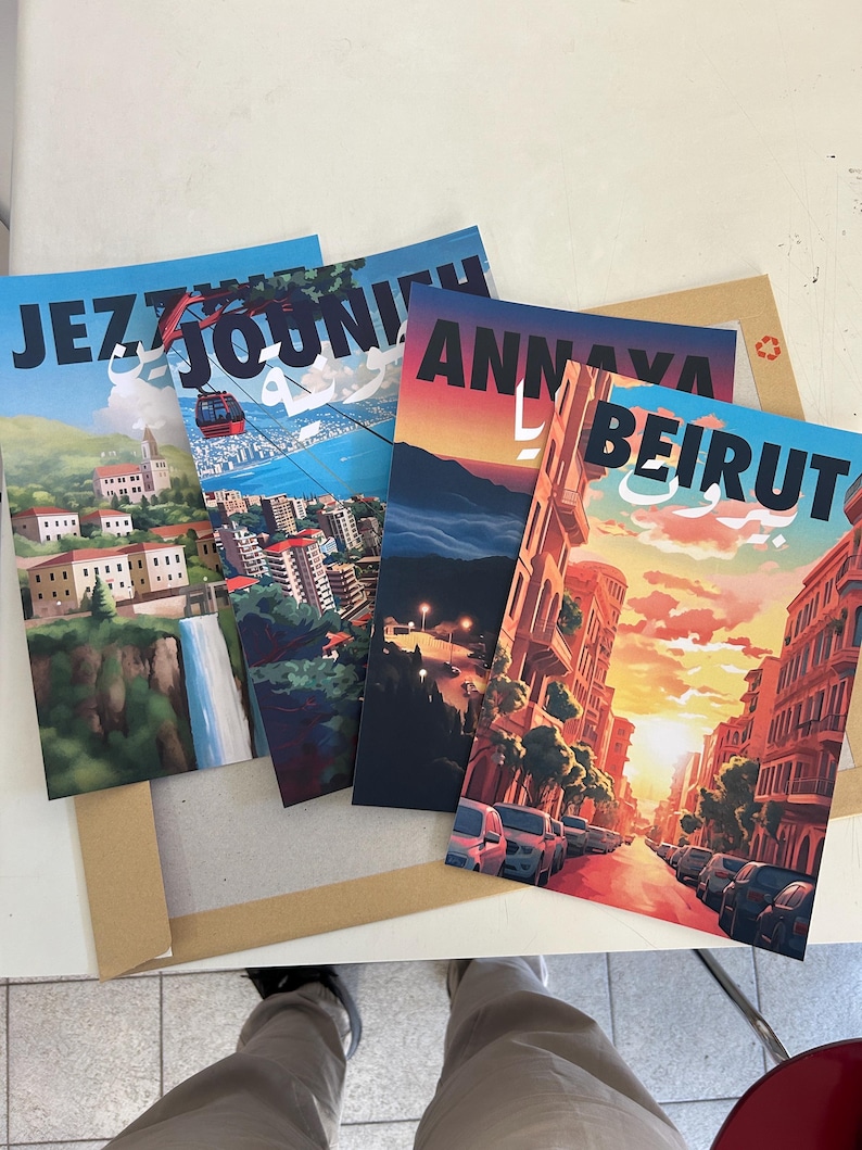 Beirut Posters | Lebanon Poster | Lebanese Art Print | Size A4 A3 ...