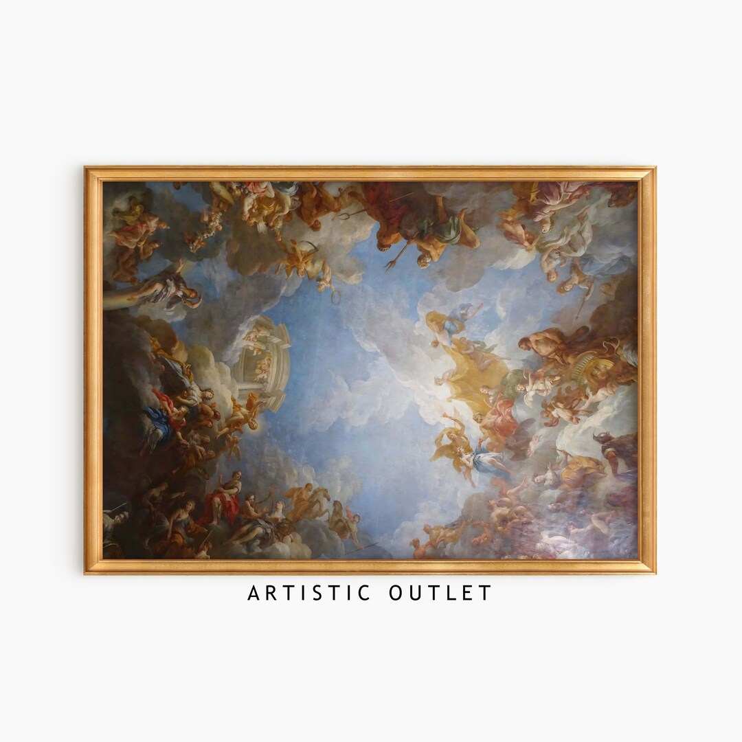 Ceiling Painting of Palace Versailles | Apotheosis of Hercules by ...