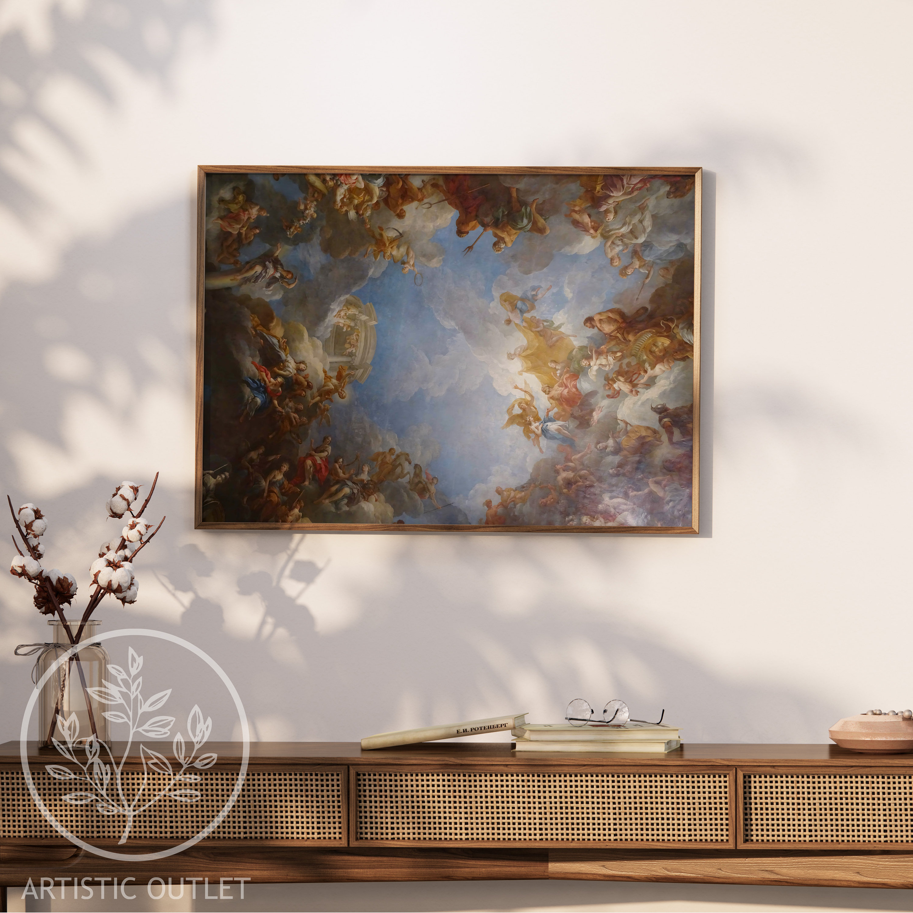 Ceiling Painting of Palace Versailles | Apotheosis of Hercules by ...