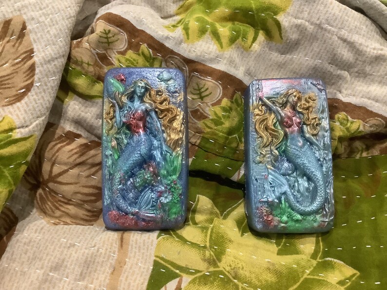 3D Mermaid Soap: Handmade Shea Butter or Glycerin Soap, Party Favors - Etsy