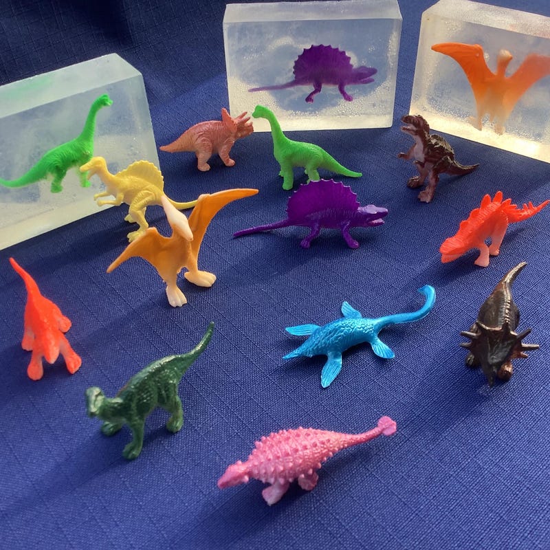 Dinosaur Soap - Etsy