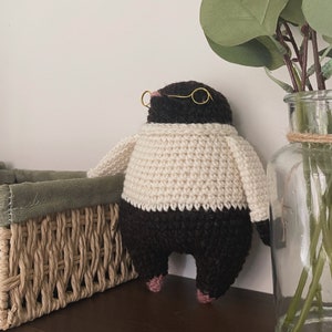 Maurice the Mole Crochet Plushie Doll Animal Pattern - [DIGITAL PDF ...