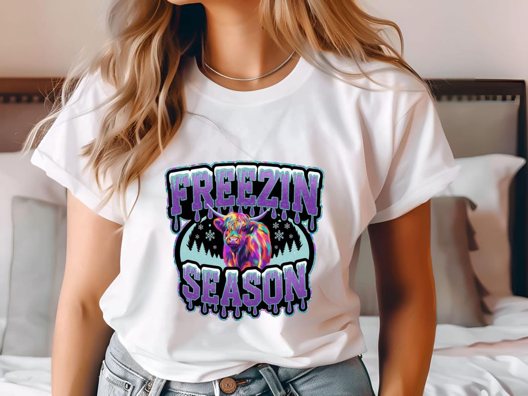 Freezin Season, Digital Shirt Design - Etsy