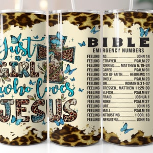 Emergency Bible Numbers Tumbler Template - Etsy
