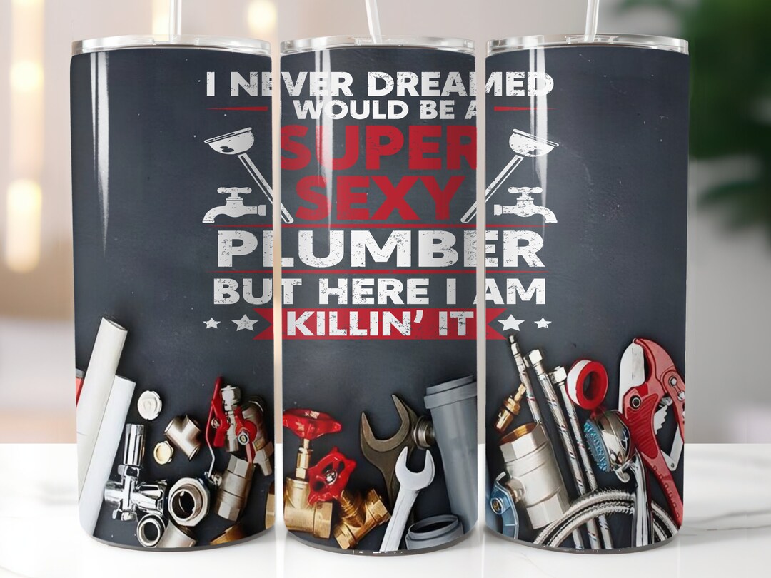 Plumber, 20 Oz Tumbler Digital Design - Etsy