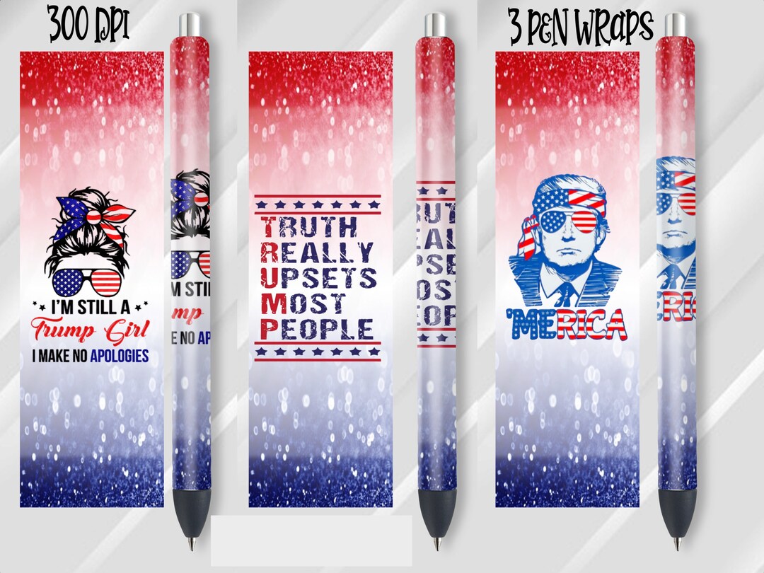 Trump America 2024, Pen Wrap Digital Bundle - Etsy