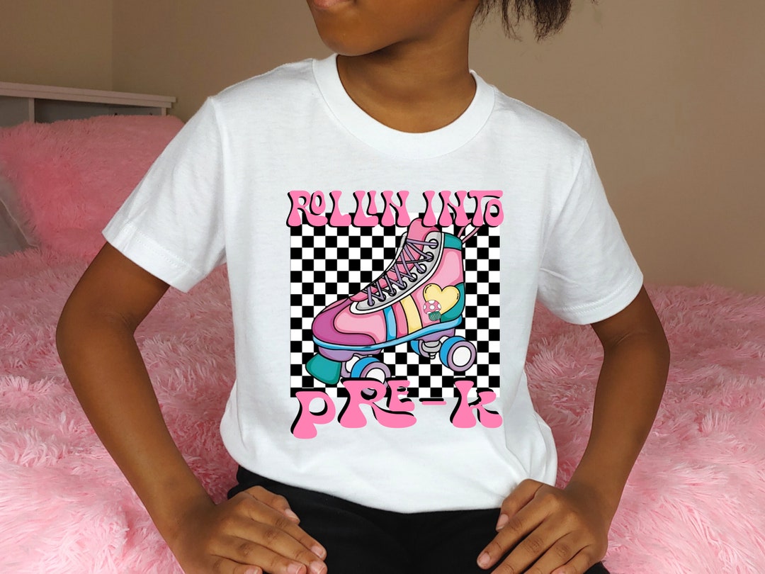 Rolling Into Pre-k, Digital Shirt Design - Etsy