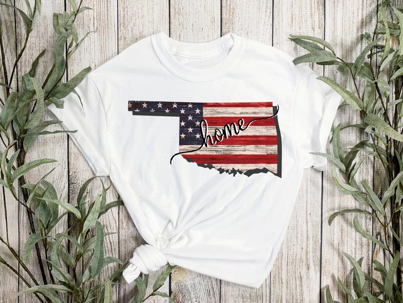 Oklahoma, Digital Shirt Design - Etsy