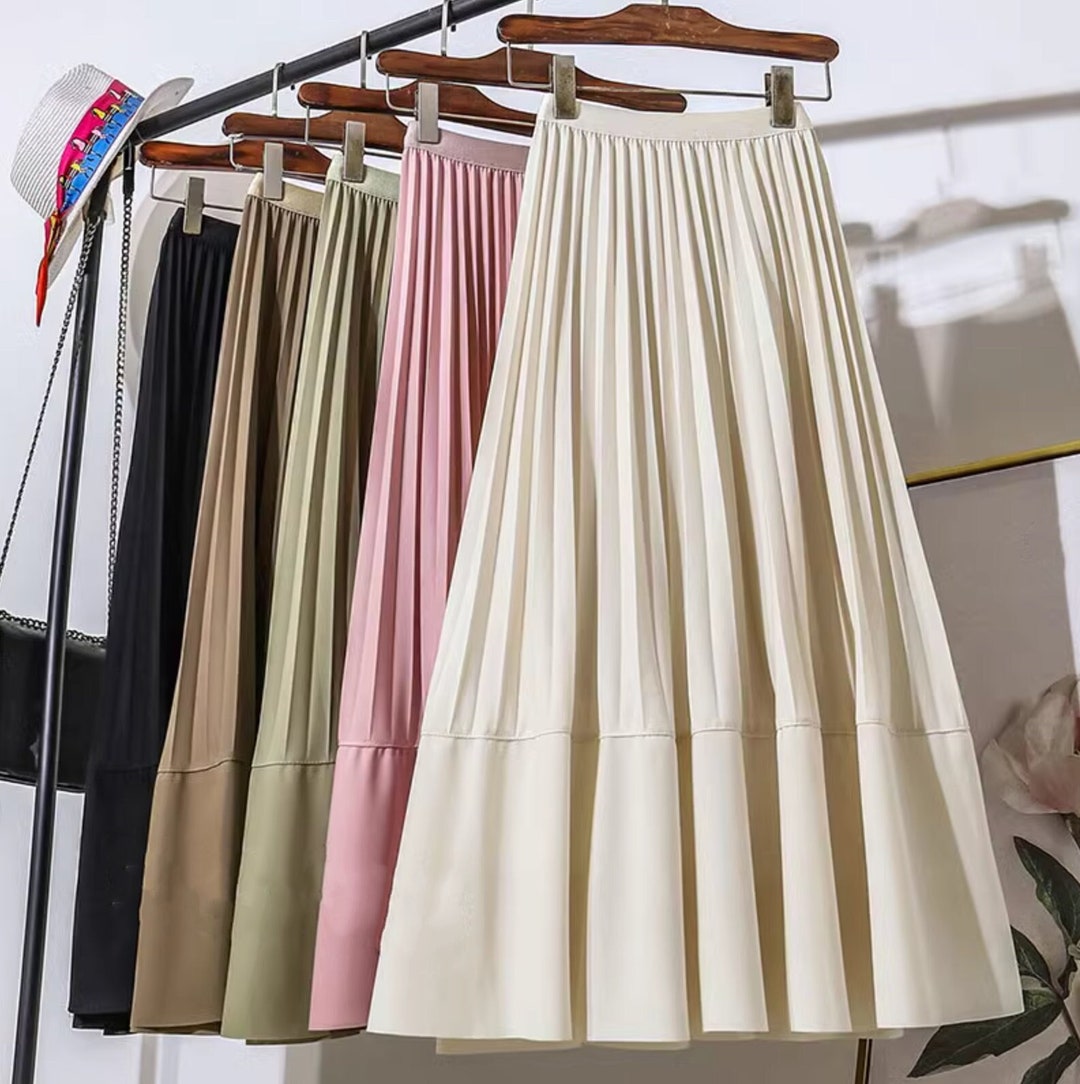 Renaissance Skirt, Pleated Renaissance Skirt, Fairy Ren Faire Skirt ...