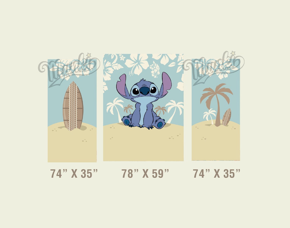 Stitch Arch Background Children's Birthday Party Cloth Chiara Photo ...