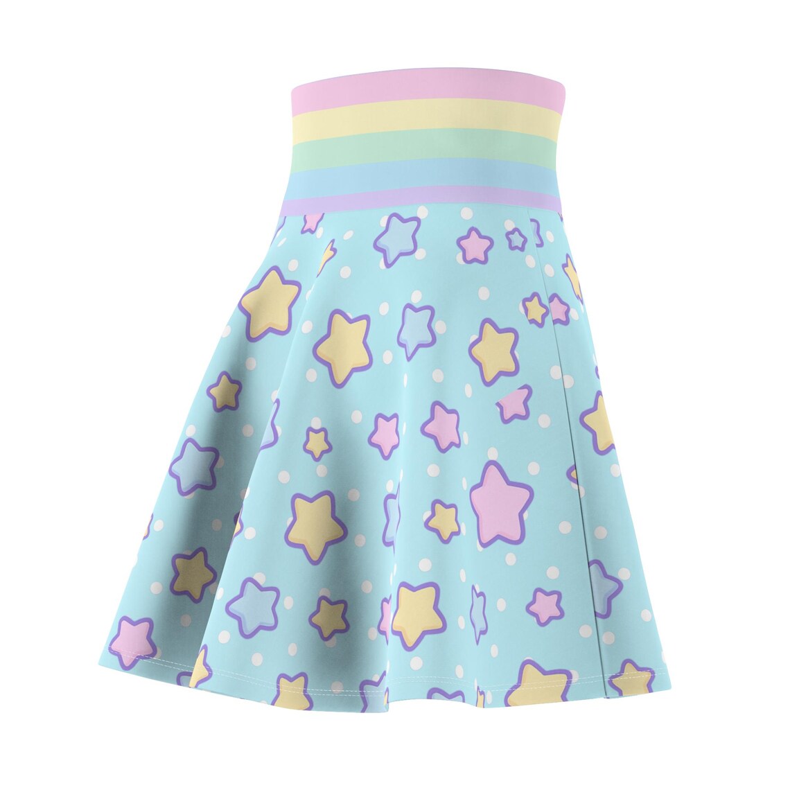 Sour Strap Candy Harajuku Decora Kei Skater Skirt - Etsy