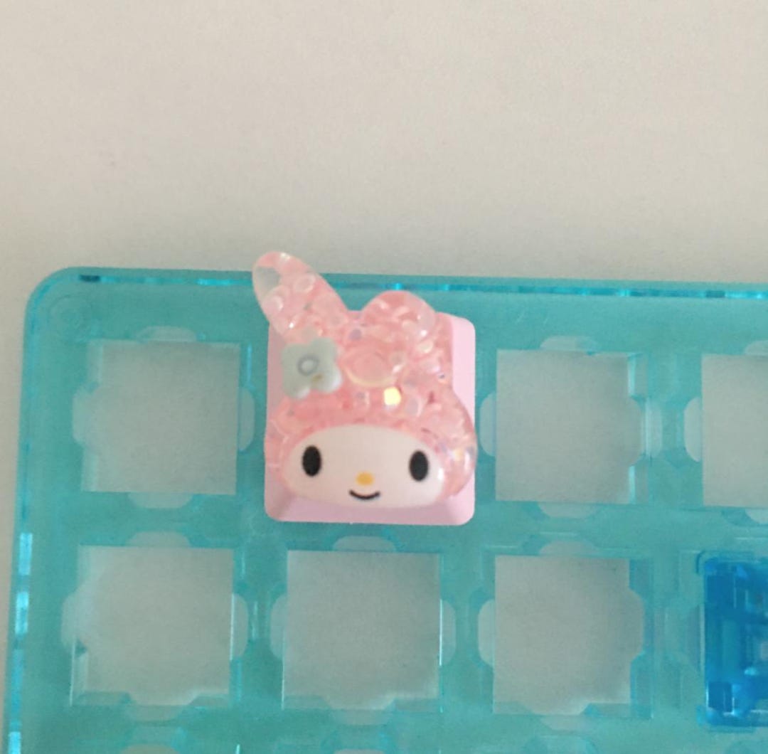 My Melody Keycap Artisan Kawaii Keycaps, Oem - Etsy
