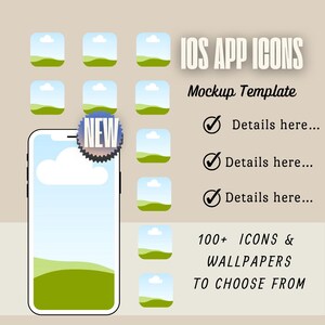 Ios App Mockup Template, Phone Wallpapers, Themes, iPhone iPad Ios ...