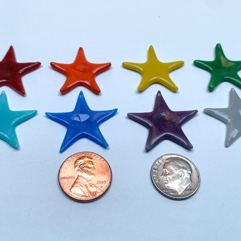 Fused Glass Star - Etsy