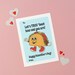 Retro Food Pun Valentines Day Cards for Kids | Instant Download ...
