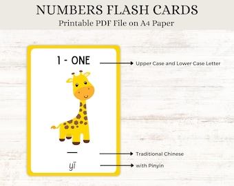 Fruits - English, Traditional Chinese & Pinyin Flash Cards - Etsy