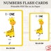 Numbers (0-20) - English, Traditional Chinese & Pinyin Flash Cards - Etsy