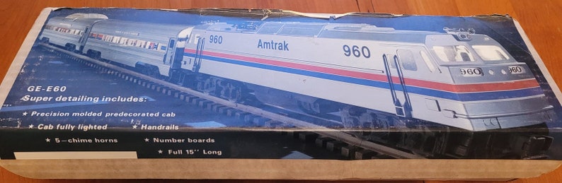 Williams GE-E60 Amtrak Locomotive #960 - Etsy
