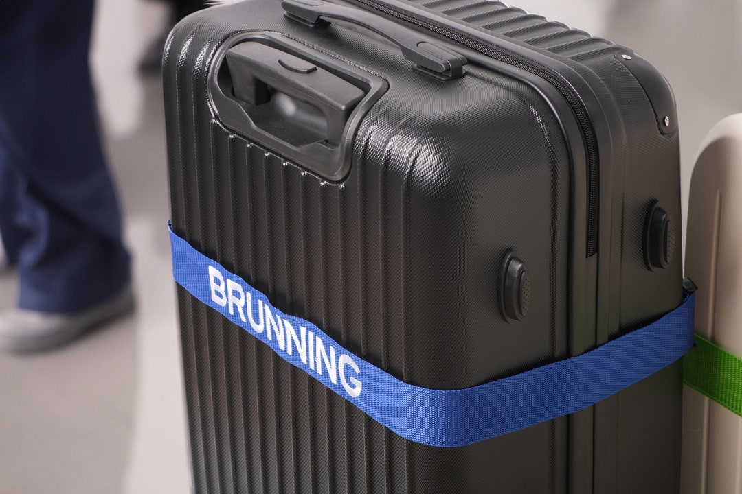Personalized Luggage Strap: Keep Your Suitcase Safe With a Custom Belt ...
